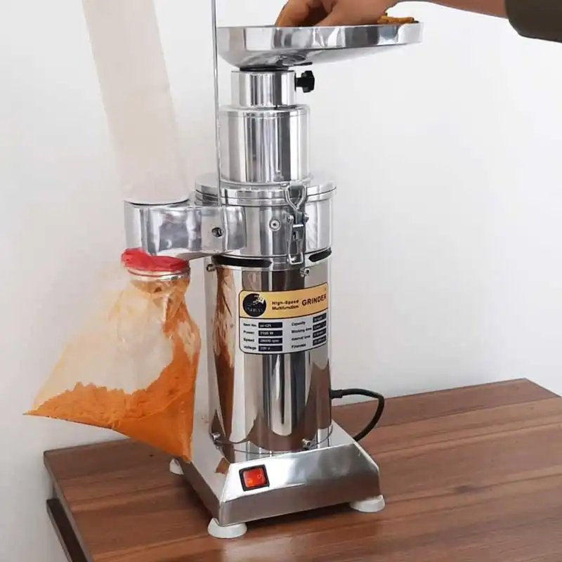 UI-121 Pro Tabletop Grinding Mill – Grinding with Sieve System